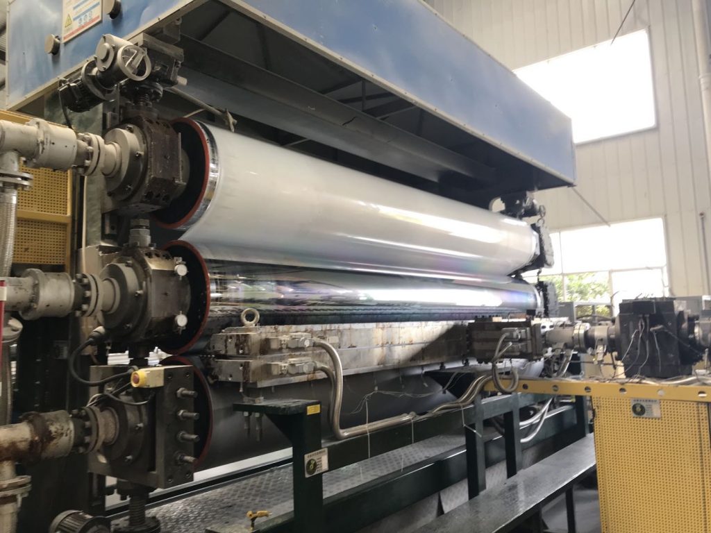 2019 HDPE 7m membrane extrusion Project in China - Jwell Machinery ...