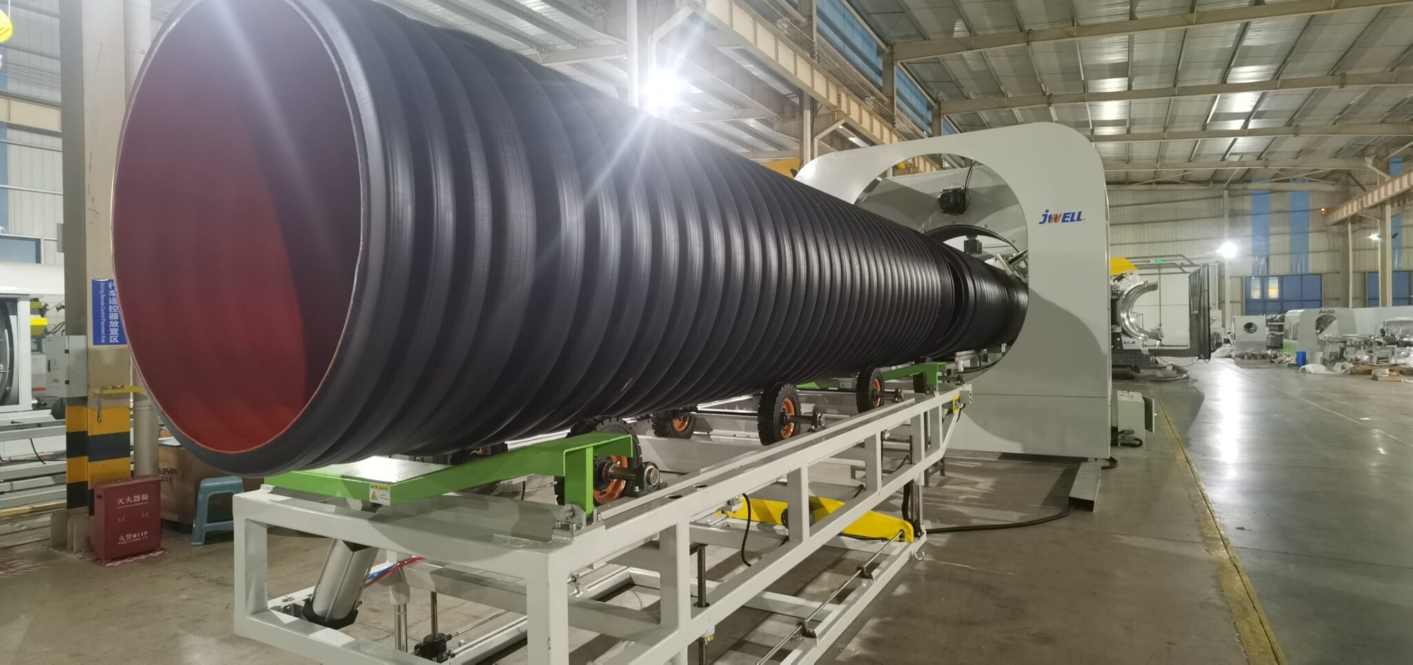 Corrugated Pipe Extrusion Machine - Jwell Machinery - Professional ...